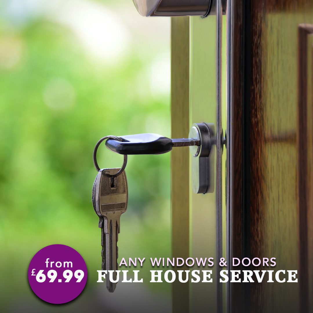 Full Window & Door House Service – Only £69.99 * | Pallot Glass and Windows